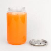 China 330ml Plastic Beverage Bottles water juice bottle With Screw Cap for sale