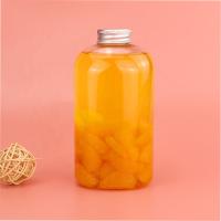China OEM Plastic Beverage Bottles Capacity 500ml Empty Juice Bottles for sale