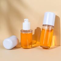 China Refillable Plastic Perfume Spray Bottles 120ml Clear Square Rectangle for sale