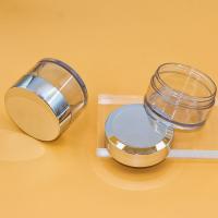 China Cosmetic Plastic Cream Jars Hot Stamping Amber Glass Jars 120ml for sale