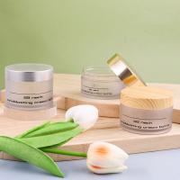China Cosmetic Plastic Cream Jars Hot Stamping Amber Glass Jars 120ml for sale