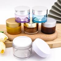 China Airless Plastic Cream Jars 50ml Packaging Empty Pink Hand Cream Jars for sale