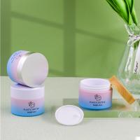 China Airless Plastic Cream Jars 50ml Packaging Empty Pink Hand Cream Jars for sale
