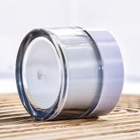 China Luxury Delicate Plastic Cream Jars Eye Creams Empty Jars For Lotions And Creams for sale