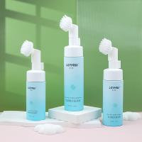 China Customized Plastic Foam Pump Bottle PET OEM With Foam Clean Brush Head for sale