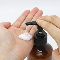China Amber Color Mousse Pump Bottle 200ml PET Plastic Lotion Bottle for sale