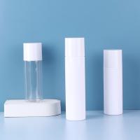 China Custom Luxury Plastic Airless Bottle Green Plastic Bottles OEM For Cosmetics for sale
