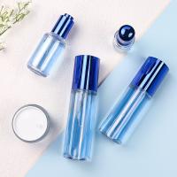 China 100ml Plastic Spray Pump Square Clear Empty PET Plastic Bottle for sale