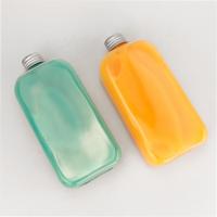 China Customized Empty Plastic Juice Bottles ODM Transparent With Cap for sale