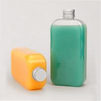China Customized Empty Plastic Juice Bottles ODM Transparent With Cap for sale