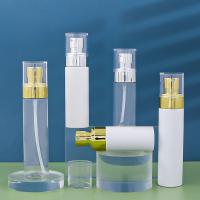 China Unique Nozzles PET Plastic Spray Bottle Diameter 36mm Screen Printing for sale