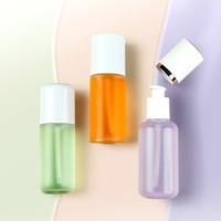 China Custom Logo Plastic Empty Spray Bottles 60ml Toner Spray Bottle for sale