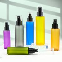 China Cosmetic Screen Printing PET Plastic Spray Bottle 50ml Foaming Spray Bottle for sale