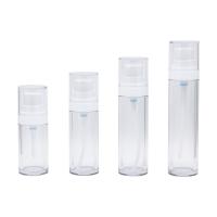 China 40ML Cylinder Pink Green Plastic Spray Bottle Customized Fine Mist for sale