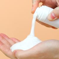 China PET Plastic Cleanser Container 40/50/60ml White Clear Mousse Foaming Pump Bottle for sale