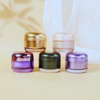 China Empty Cosmetic Packing Face Cream Packaging Jar 30ml 50ml White Pink Blue Black Purple for sale