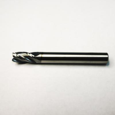China Solid Tungsten Carbide 4 Flutes D6r0.5 Corner Radius End Mills Hrc55 SP for sale
