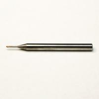 China Tungsten Carbide Solid End Mills 2 Flutes 0.5mm Ball Nose HRC55 50mm Length for sale