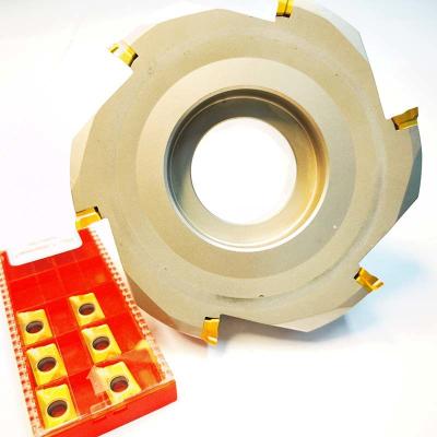 China 125mm Milling Cutter Head Alloy Cutter Head For Inserts Model APKT for sale