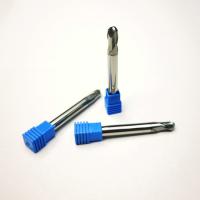 China Solid Tungsten Carbide 2 Flutes D8R4 Ball Nose End Mills Hrc65 ST for sale