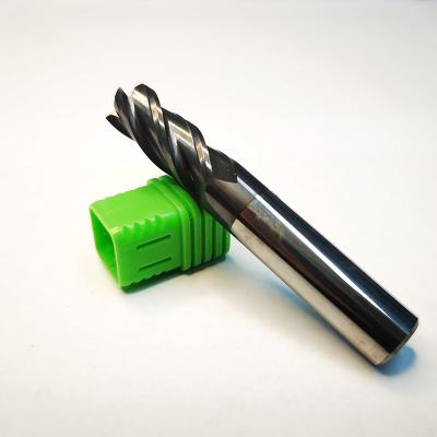 China Solid Tungsten Carbide 4 Flutes D10 Square End Mills Hrc65 SX for sale