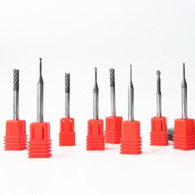 China Specification of Solid Tungsten Carbide Square End Mills For Graphite for sale