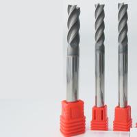 China Specification Of Solid Tungsten Carbide Corner Radius End Mills For Graphite for sale