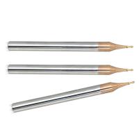 China Solid Tungsten Carbide 0.5mm End Mills Square Hrc55 for sale