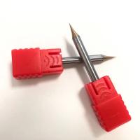 China Tungsten Carbide Two Flutes 0.1mm Square Cut End Mill Hrc65 for sale
