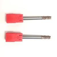 China Tungsten Carbide 4 Flute 6mm Solid End Mill for Steel Hardened Steel 75mm OAL for sale
