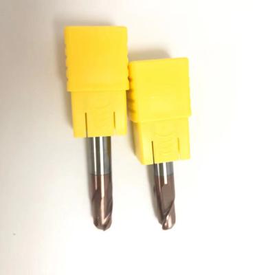 China Solid Tungsten Carbide 4 Flute D8 End Mill for Steel Hardened Steel 6mm Shank for sale