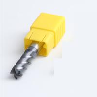 China Solid Tungsten Carbide End Mills 4 Flute D12 End Mills H65RC for sale