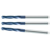 China Tungsten Carbide 2 Flutes 4mm Corner Radius End Mill HRC65 Long Flute for Hardened Steel for sale