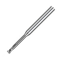China Tungsten Carbide 3mm Long Neck End Mill 2 Flutes Uncoated for Aluminum Cutting for sale