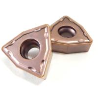 China Steel Tungsten Carbide Indexable Milling Inserts WCMT 0804 for sale