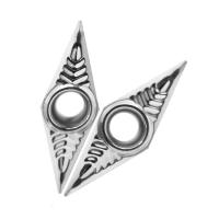 China Tungsten Carbide Indexable Milling Inserts VBGT 160404 TK For Lathing Aluminum for sale