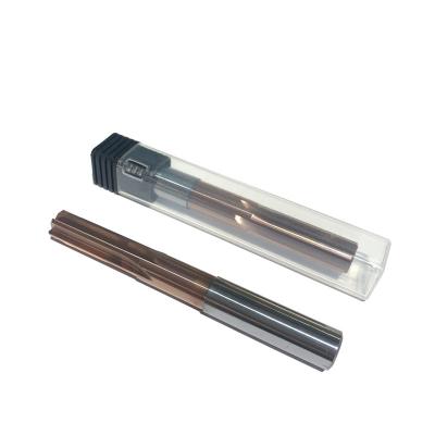 China 6 Flutes CNC Solid Carbide Reamer D1-20 Taper Reamer With Coating for sale