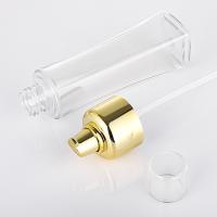 China Fine Mist Spray Skincare Packaging Plastic Lotion Round 50ml Empty Pump Bottles for sale