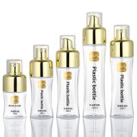 China Fine Mist Spray Skincare Packaging Plastic Lotion Round 50ml Empty Pump Bottles for sale