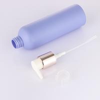 China Purple Cylinder Round Cosmetic Lotion Bottle 150ml 250ml 300ml PUMP SPRAYER for sale