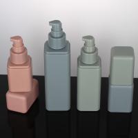 China Wholesale 50ml 100ml 150ml Frosted Square Rectangle Lotion Hair Cuticle Oil Cream Spray Bottles for sale