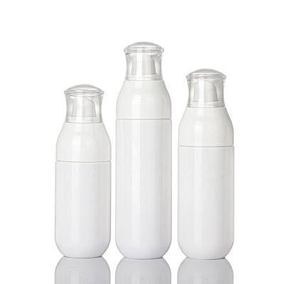 China Empty Clear Round Mini Cosmetic Container Perfume Plastic Rose Gold Mist Spray Bottle for sale