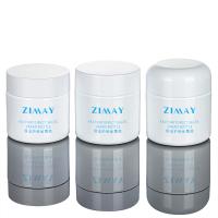 China Baby Child  Custom White Face Cream Powder Jar Set Cute Face Cream Jar 50 Gram for sale