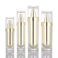 China 30ml 50ml 100ml 120ml plastic acrylic beauty makeup cosmetic lotion bottle 50g luxury cream containers skincare set for sale