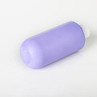 China Empty Custom Purple Hair Care Spray Plastic Cosmetic Packaging Bottle And Jars Sets for sale