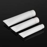 China 50ml 100ml 200ml PET Empty Frosted Plastic Squeeze Cosmetic Hand Cream Lotion Cleanser Test Packaging Tubes for sale