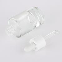 China OEM/OEM service transparent matte 30ml liquid essential oil hair dropper bottle for sale