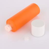China Customzed private label orange cosmetics set screw cap dropper bottle empty jar for sale