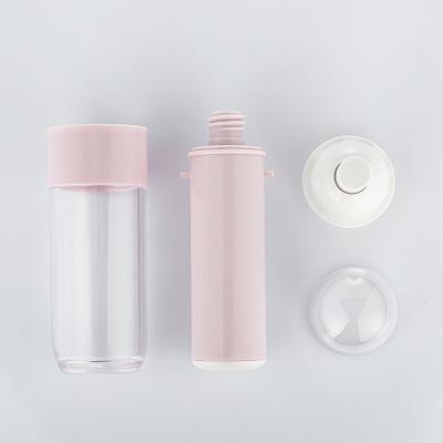China wholesale cosmetic plastic bottle sets jar for skincare face cream lotion bottle for sale
