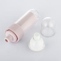 China Matte pink skincare empty container portable travel set lotion bottle and cream jar for sale